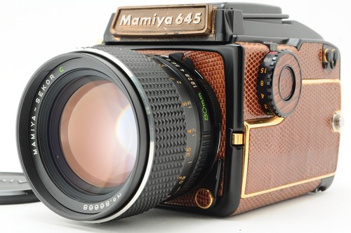 【NEAR MINT】Mamiya M 645 golden 1000S Medium Format Film Camera 80mm F1 ...