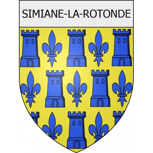 Simiane-la-Rotonde 04 ville Stickers blason autocollant adhésif | eBay