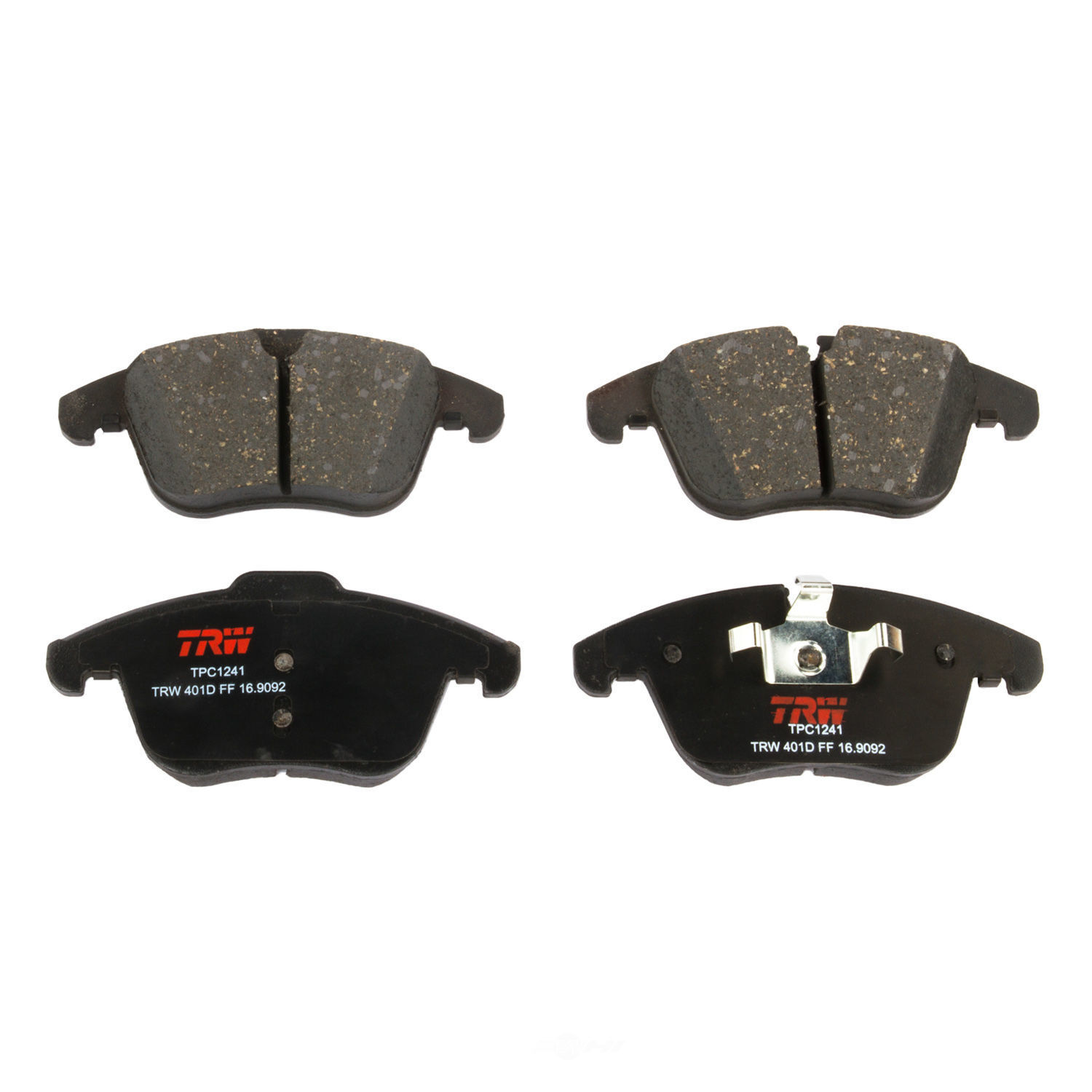 Disc Brake Pad Set-Premium Disc Brake Pad TRW TPC1241 for sale online ...