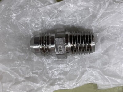 Lot of 3 ea # AN816-6J fittings American made Stainless Steel | eBay