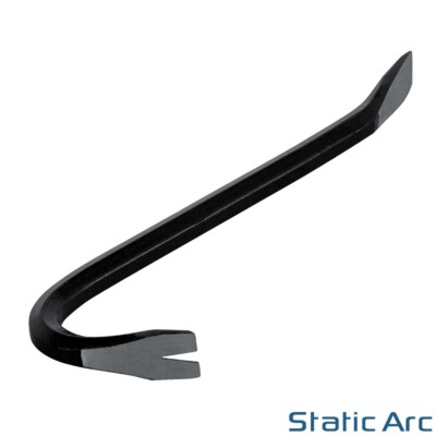 CROWBAR WRECKING BAR STEEL CLAW PRY TIMBER NAIL PULL REMOVER CHISEL 12 ...