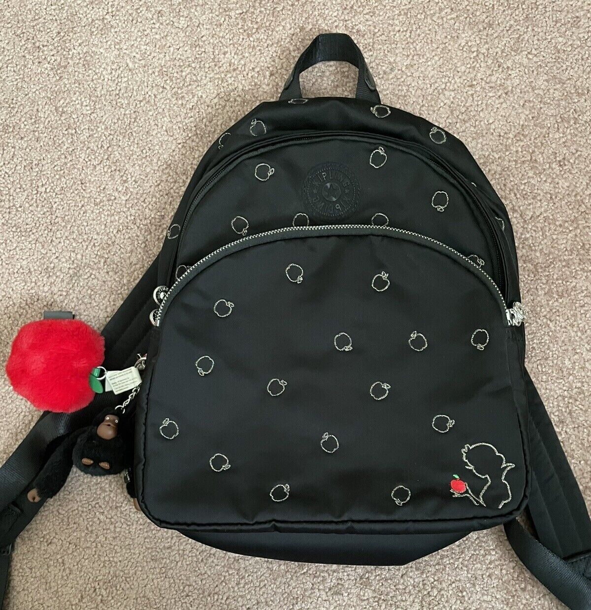 *RARE*Kipling Disney’s Snow White Satin Backpack - Gem