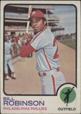 1973 Topps #37 Bill Robinson - Philadelphia Phillies | eBay