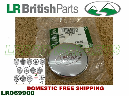 GENUINE LAND ROVER CENTER CAP WHEEL HUB COVER DEFENDER EVOQUE SPORT ...