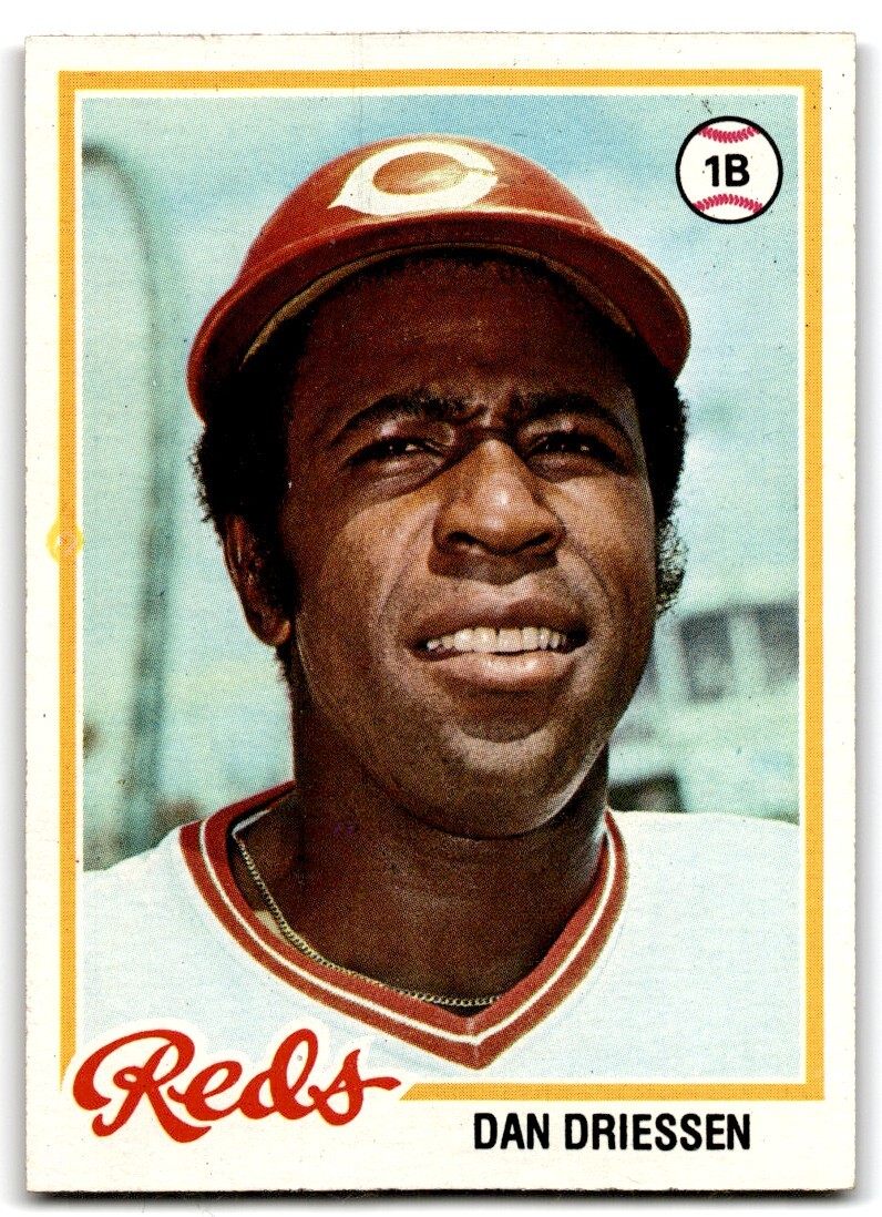 1978 Topps Dan Driessen . Cincinnati Reds #246 | eBay