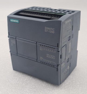 NEW - SIEMENS SIMATIC S7-1200 CPU 1212C AC/DC/RLY 6ES7 212-1BD30-0XB0 ...