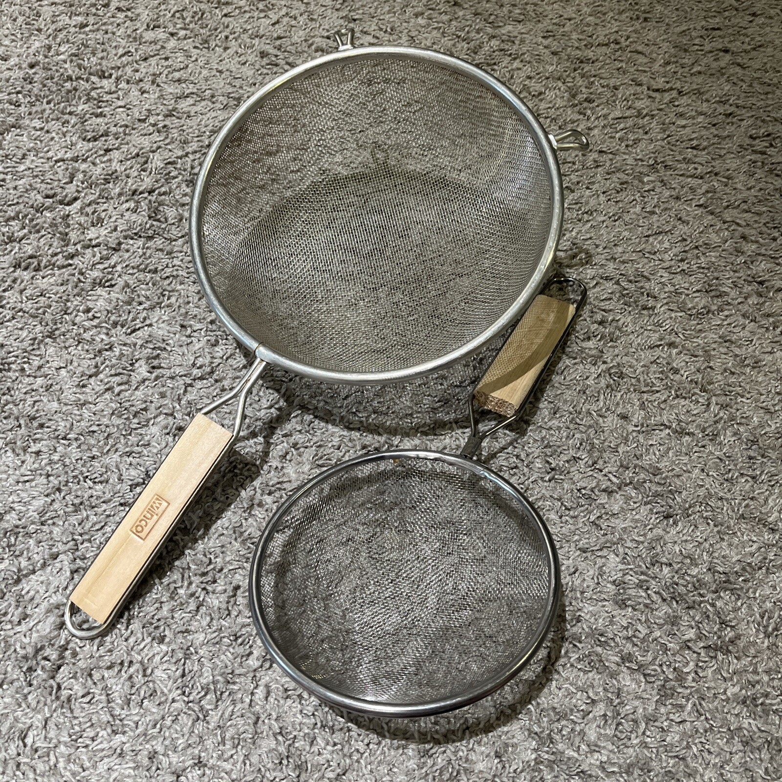 Winco MST-8S Single Mesh Medium 8” Strainer | eBay