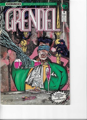 GRENDEL #10 Vol 2 ~ Comico / Matt Wagner / Jacob Pander @1987 | eBay