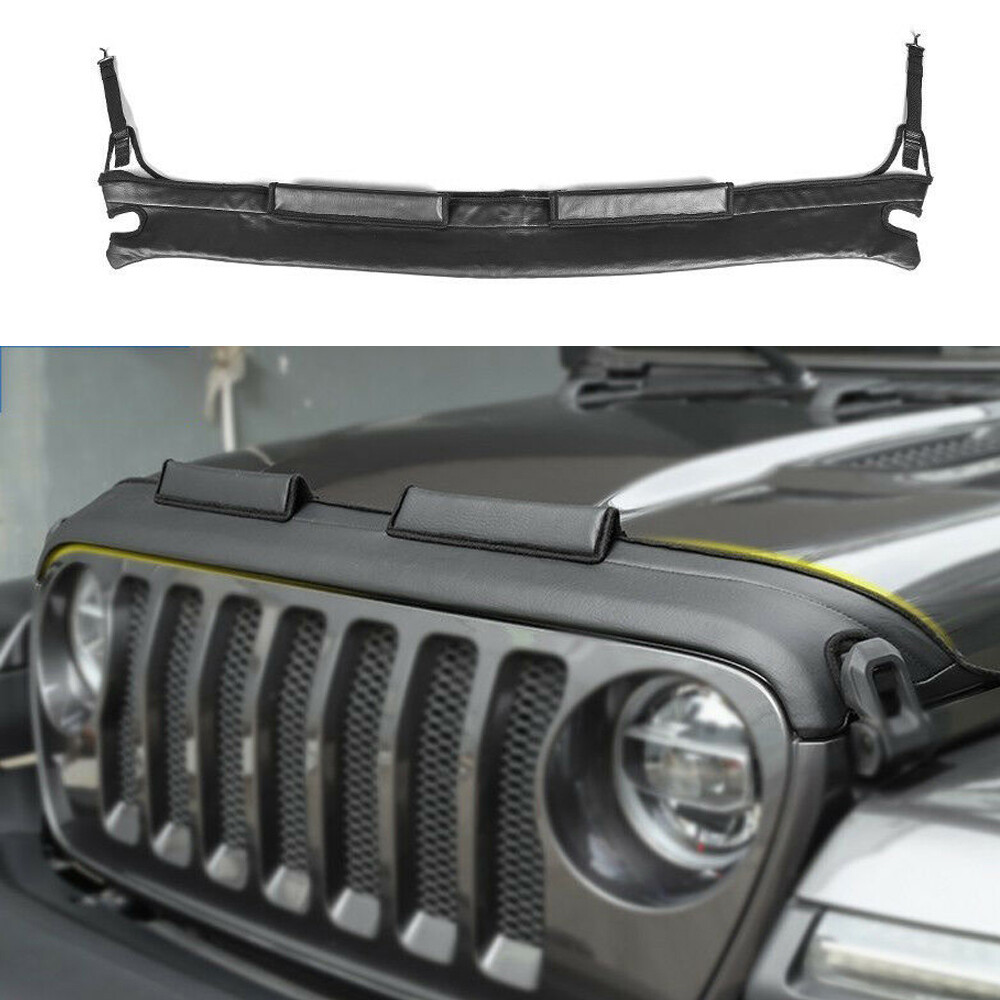 Front Engine Bra Hood Cover Protector Guard For Jeep Wrangler JL JT ...