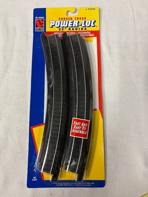 Life-Like HO Power-Loc Curved Track (22" Radius) (4 Pieces) #21318 ...