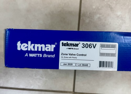 Tekmar 306V Zone Control Valve for 6 Zones with Priority | eBay