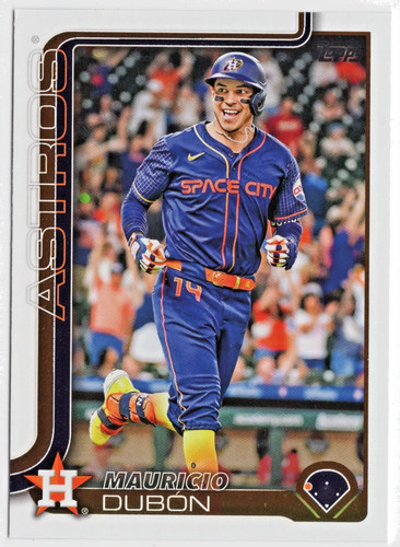 2025 Topps Series 1 - Mauricio Dubon #222 HOUSTON ASTROS Baseball | eBay