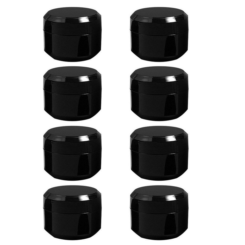 8 Pcs Cosmetics Bottle Refillable Face Cream Container Containers Empty ...