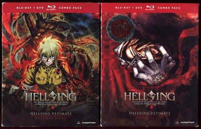 Hellsing Complete Limited Edition US Import 8 Disc Bluray / DVD Combo ...