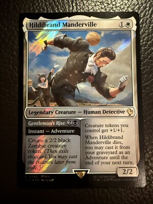 Mtg FIC Final Fantasy — Hildibrand Manderville —NM SURGE FOIL | eBay