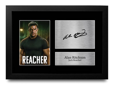 Alan Ritchson Jack Reacher Gift Printed Signed Autograph Picture for TV ...