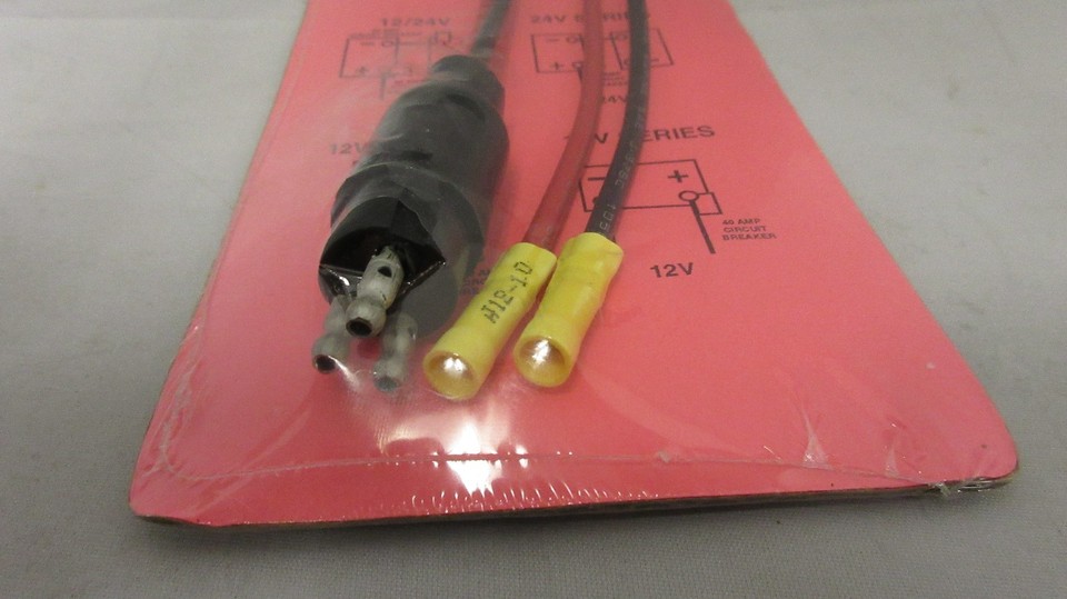 RIG RITE 470 MALE TROLLING MOTOR PLUG | eBay