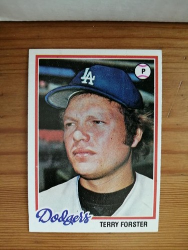 TERRY FORSTER 1978 Topps #347 FREE SHIPPING B8R4S6P12 | eBay