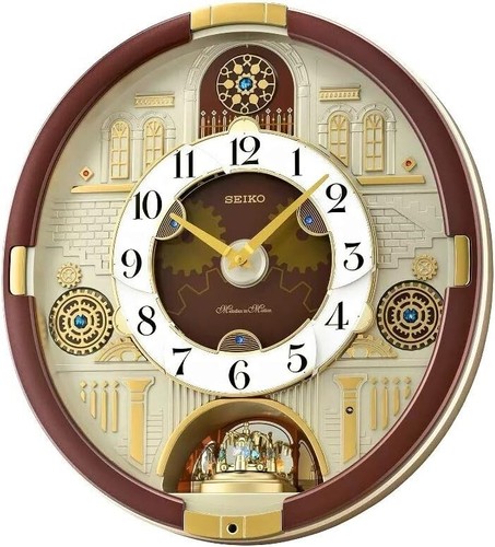 Seiko QXM377BR Melodies Motion Wall Clock for sale online | eBay