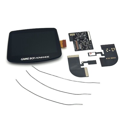 FunnyPlaying Gameboy Advance Laminated M2 IPS Backlight Screen Mod Kit ...