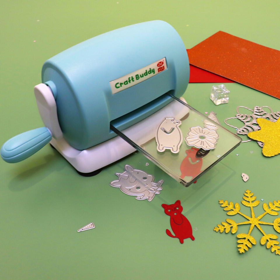 Mini Die Cutting Machine With Cutting Pads For DIY Scrapbooking Paper ...
