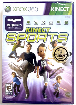 NEW XBOX 360 KINECT SPORTS ~ SOCCER BOXING TRACK BOWLING VOLLEYBALL ...