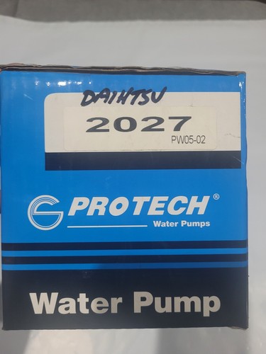 Protech Water Pump W2027 2027 WP2027 - for Daihatsu Charade Hijet | eBay Australia