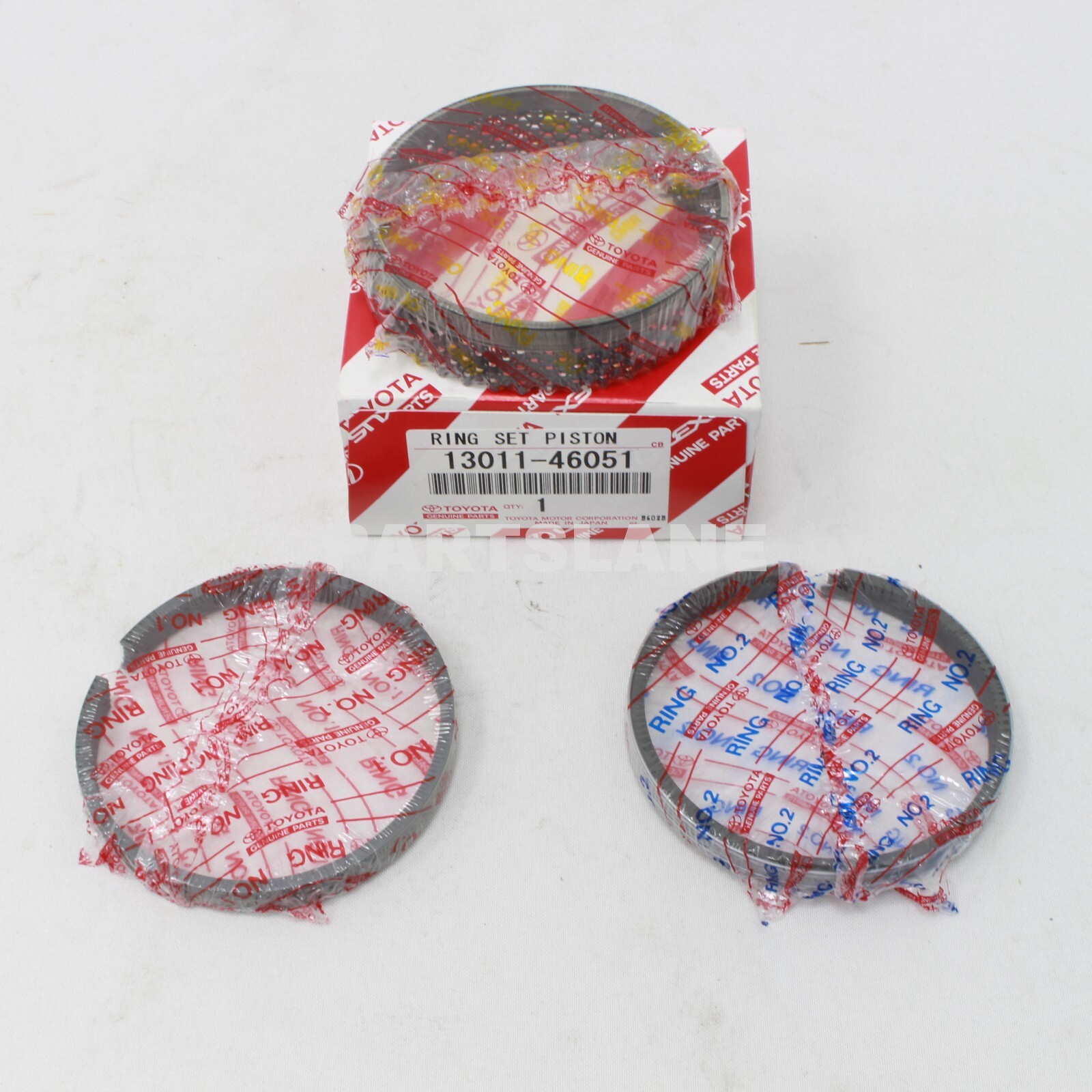 13011-46051 Genuine OEM Ring Set Piston Toyota 2jzgte Supra Jza80 ...