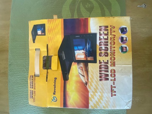 Wide Car Roof Mounted LCD TFT Digital Screen Ceiling Monitor Flip Down ...