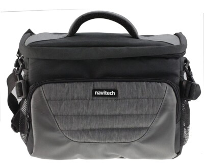 Navitech Grey DSLR & Lense Camera Bag Case Compatible with Most Cameras ...