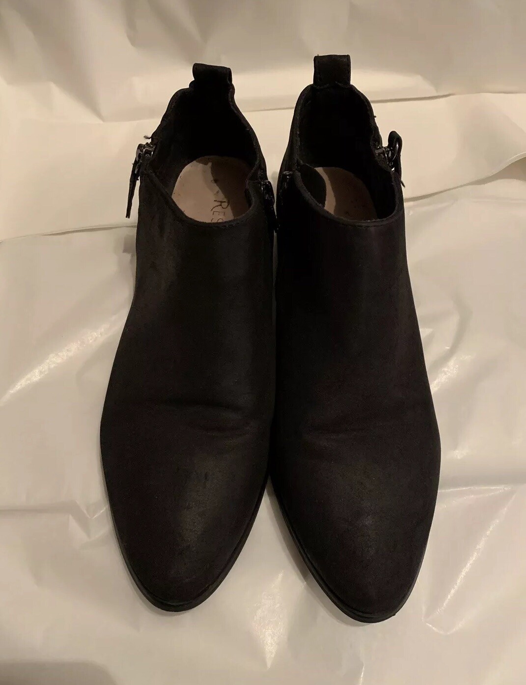 RESTRICTED Black Ankle Boots/Booties Womens Size 6.5 | eBay