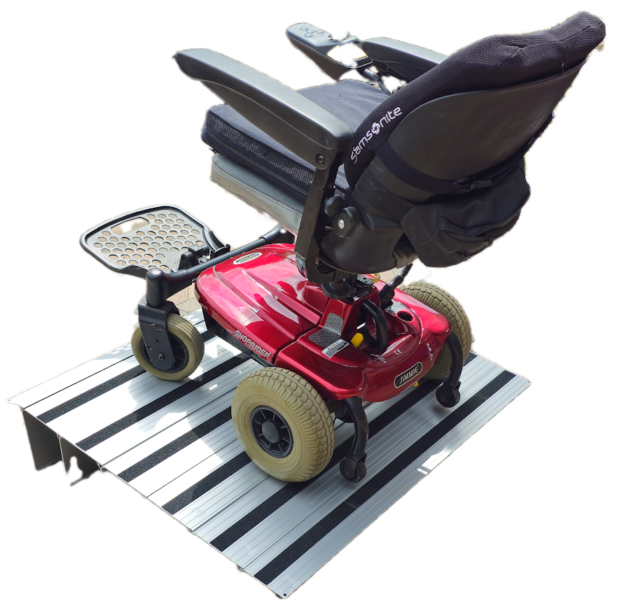 Rise threshold Wheelchair, walkers ramp Mobility aids, Heavy-duty ...