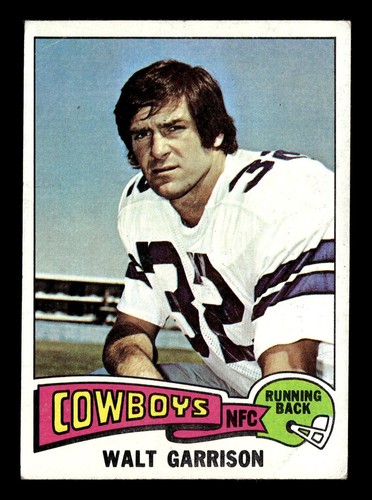 Walt Garrison 1975 Topps #341 Dallas Cowboys GD-VG | eBay UK