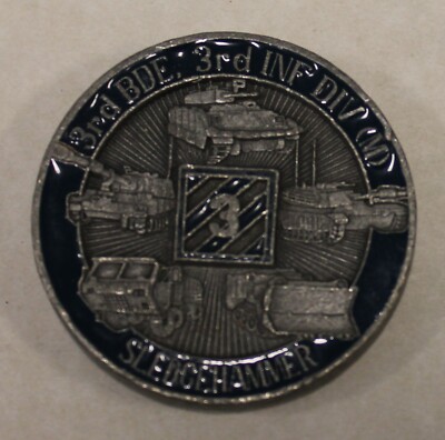 3rd Infantry Division 3rd Brigade Commander Army Challenge Coin | eBay