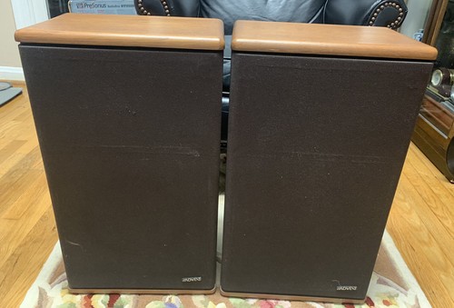 ADVENT PRODIGY II FLOOR/Bookshelf SPEAKERS -Pair H23”xW13”xD8” | eBay