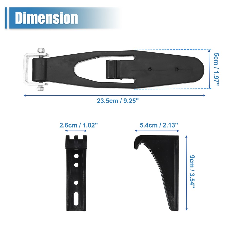 Engine Hood Latch Base Assembly Kit 2313857 315-5401 for Peterbilt 357 ...