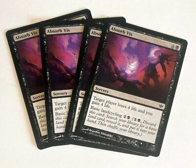 Absorb Vis (4) Conflux NM MTG Magic the Gathering | eBay