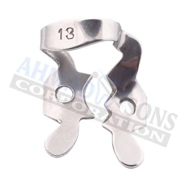 100 PCS Dental Rubber Dam Clamps Endodontics Ivory Retractors Premolar ...