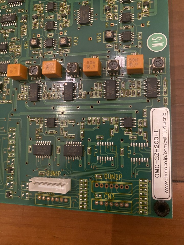 Taito Namco GUN SENSE BOARD 1 Gun OMC-GZH200HF GZH200 Tested Type X2 X3 ...