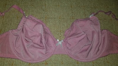 Gorgous pink spotted MARKS AND SPENCER underwired bra size 32G | eBay UK