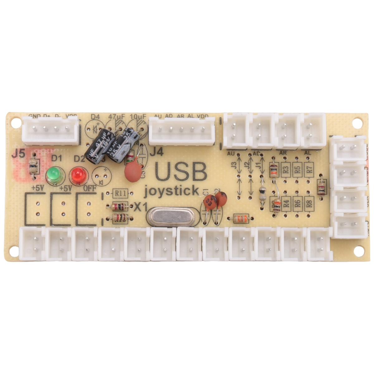 Diy Arcade Joystick Circuit Board USB Gamepad Control Board for Mame ...