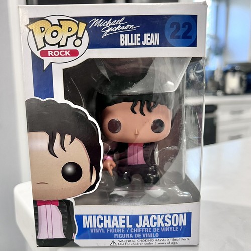 RARE! Funko POP! Rock Michael Jackson #22 Billie Jean (Minor Damaged ...
