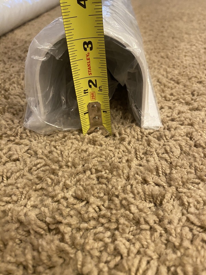 Electriduct 15’ PVC Flanged Wire Guard U Channel Surface Cable Raceways ...