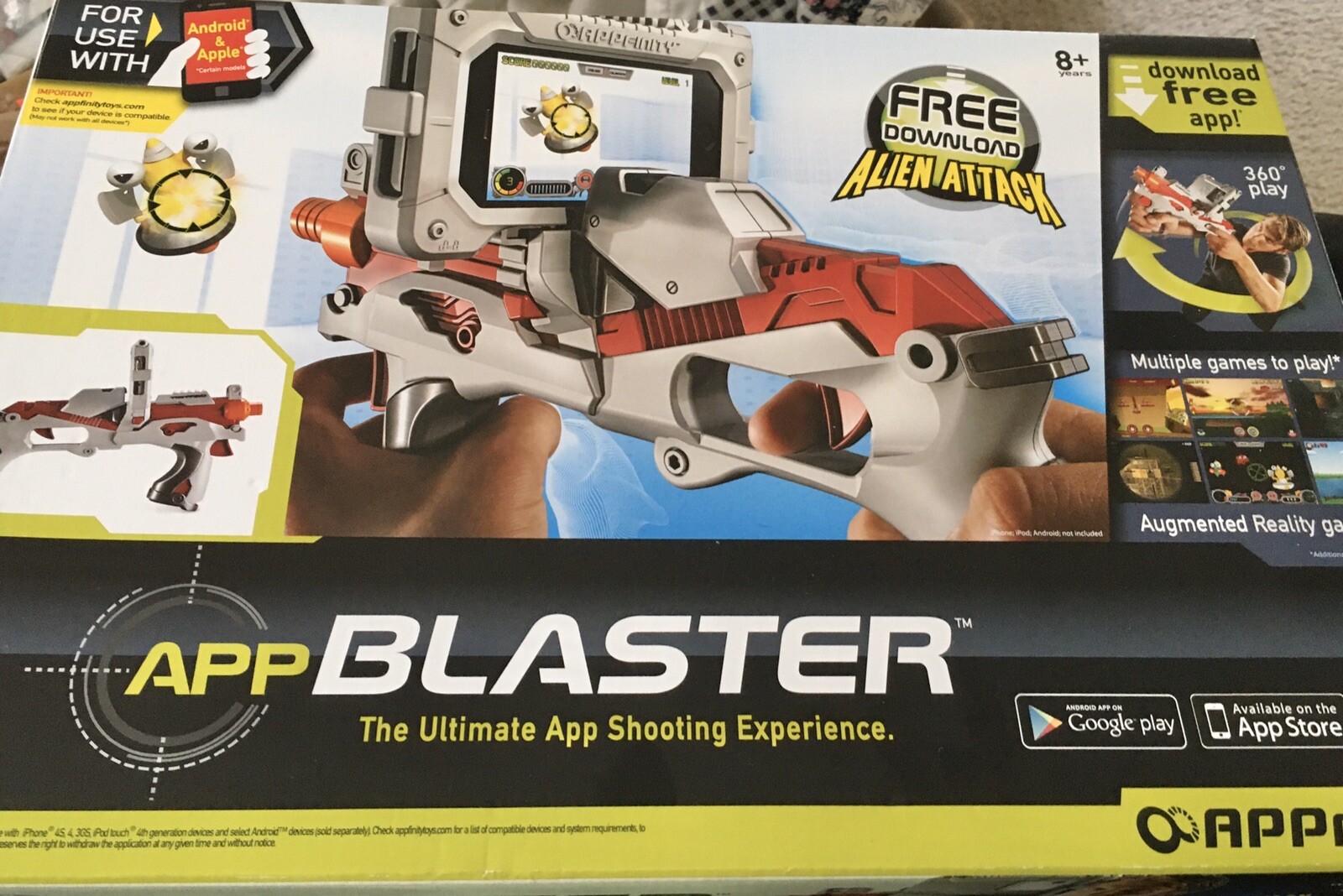20055691 AppFinity App Blaster Shooting Game for IOS Apple Gun Shooter ...