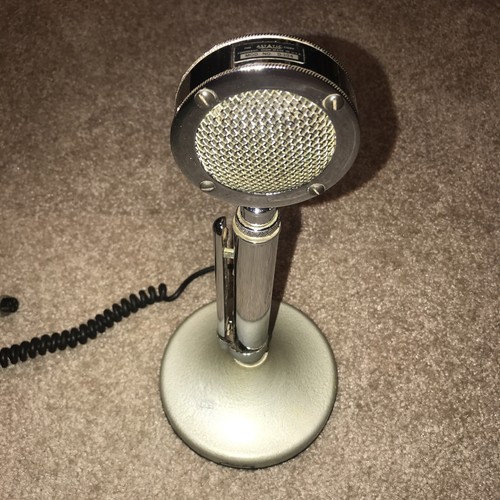 Vintage Astatic Microphone Mod. D-104 w/G Stand 4 pin round connector ...