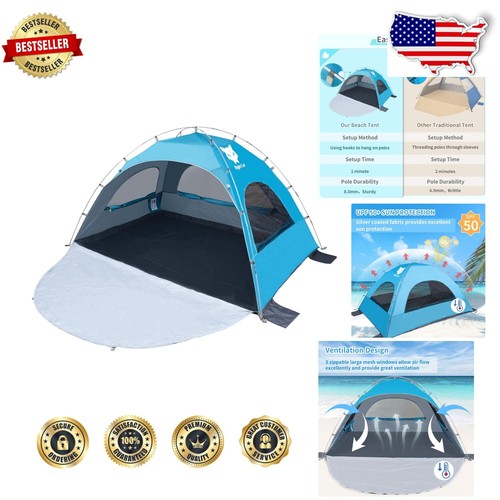 Lightweight Camping Sun Shade Tent for Families - Breathable & Durable ...