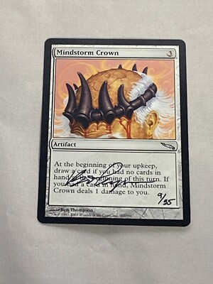 MTG Mindstorm Crown Artist Proof and Signature Signed Thompson | eBay