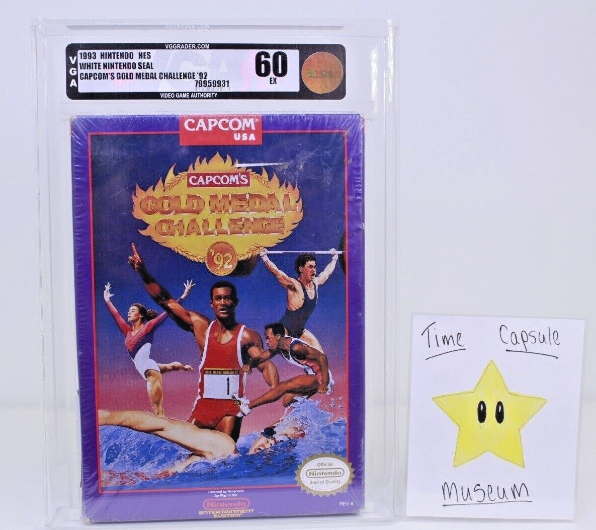 Capcom's Gold Medal Challenge '92 (Nintendo Entertainment System, 1992 ...