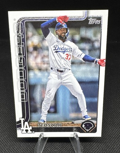2025 Topps Teoscar Hernandez Sp Dancing Dodgers Variation #176 | eBay