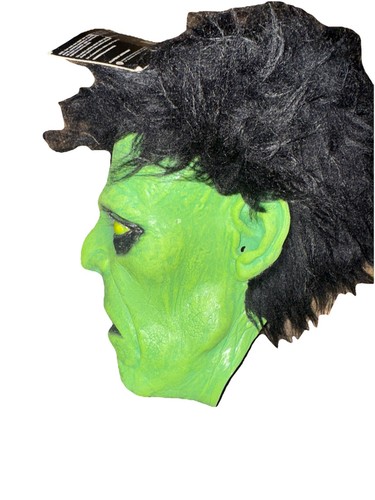 Officially Licensed Scooby Doo Frankenstein Neon Green Scary Mask Black ...